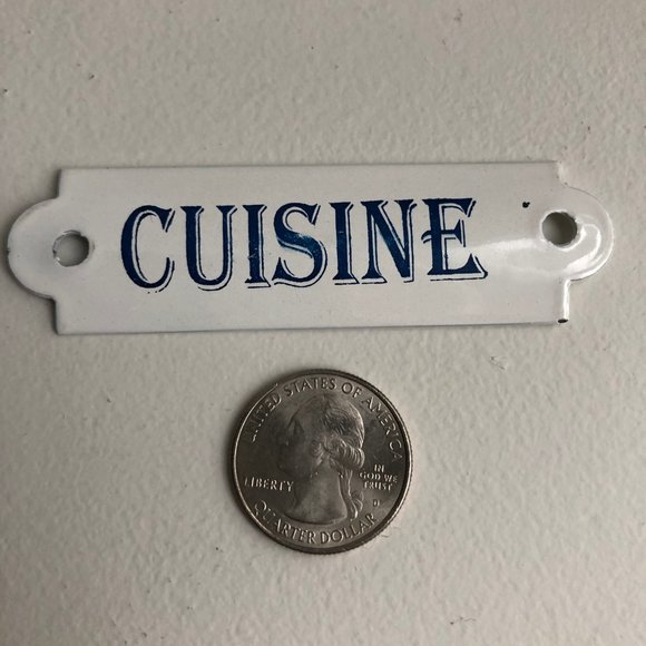 Vintage - Bought in France | Accents | Vintage White Cuisine French ...